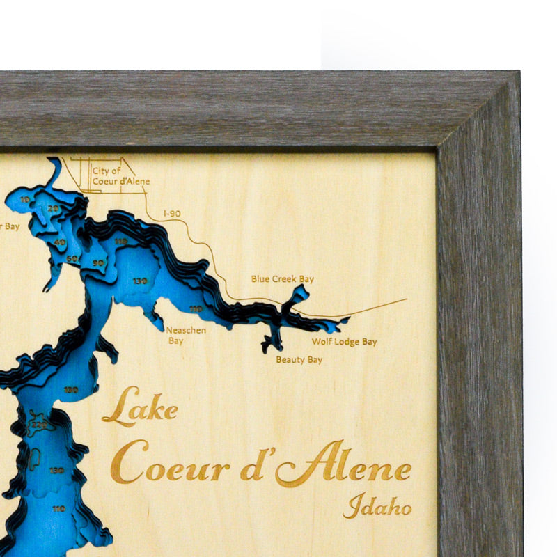 Lake CDA | 3D Wood Lake Map | OwlCraft Adventure in 3D – OWLCRAFT